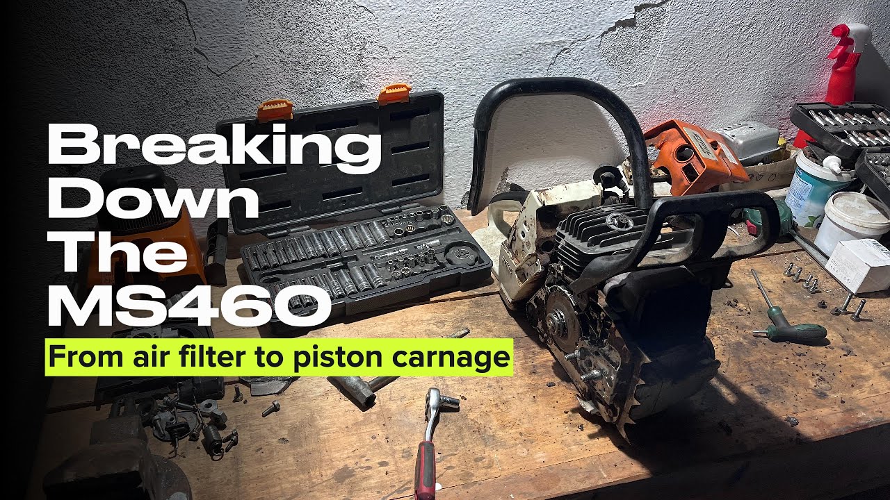 MS460 Chainsaw Engine Teardown – What Went Wrong - YouTube