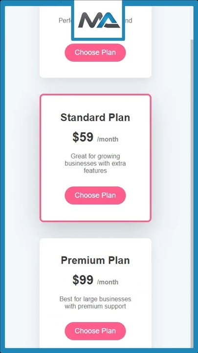 Create an Interactive Pricing Table in 60 Seconds! ⏱️ (HTML, CSS, jQuery) #shorts - YouTube