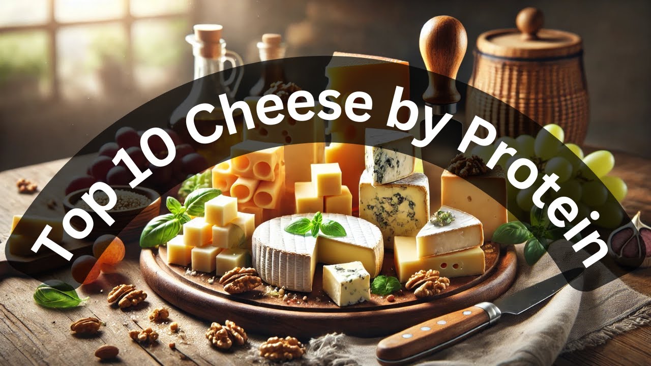 🧀 Top 10 High-Protein Cheeses Ranked! (Best Cheese for Gains & Health ...