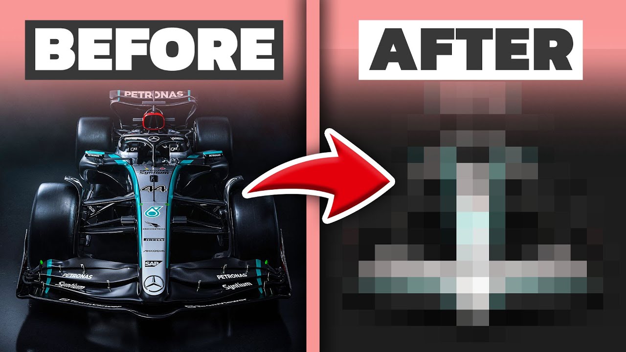 I've REDESIGNED the 2024 Mercedes Formula 1 Car - YouTube
