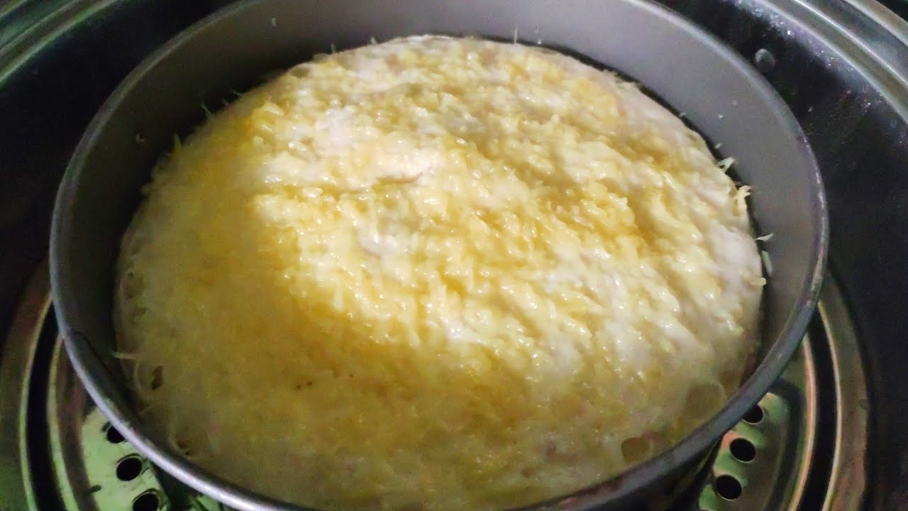How to make soft puto cake ♥️cheese puto cake - YouTube