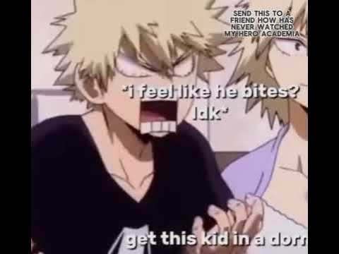 send to ppl who watch mha 😀 - YouTube