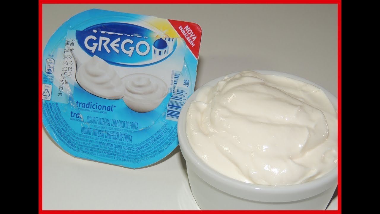 iogurte Grego caseiro Testando a receita - YouTube