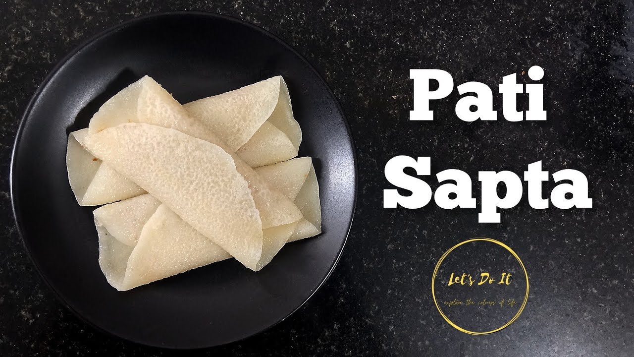 Pati Sapta (simplified) | সহজ পাটিসাপটা | Bengali Sweets | Patishapta ...