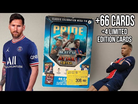 MATCH ATTAX EXTRA MEGA KUTU FUTBOLCU KARTLARI KUTU AÇILIMI +66 KART +4 LIMITED EDITION KART