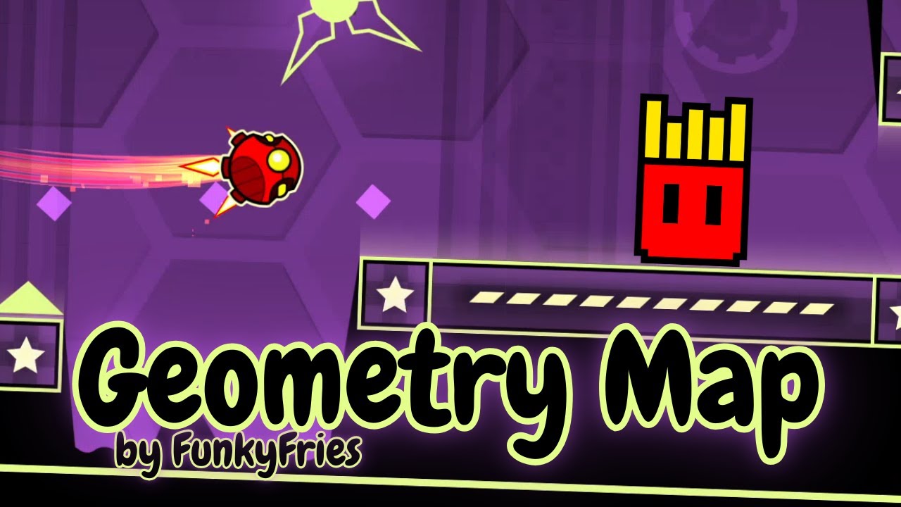 [Featured] MY BEST LEVEL - Geometry Map by FunkyFries (me) - YouTube