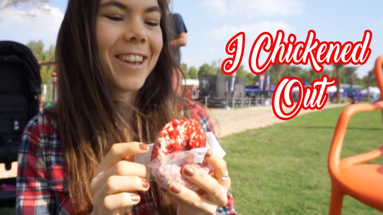 Fear Food Challenge. I chickened out, My sister Chooses - YouTube