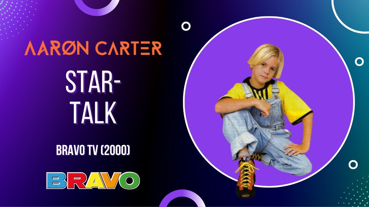 Aaron Carter | Star-Talk | BRAVO TV (2000) - YouTube