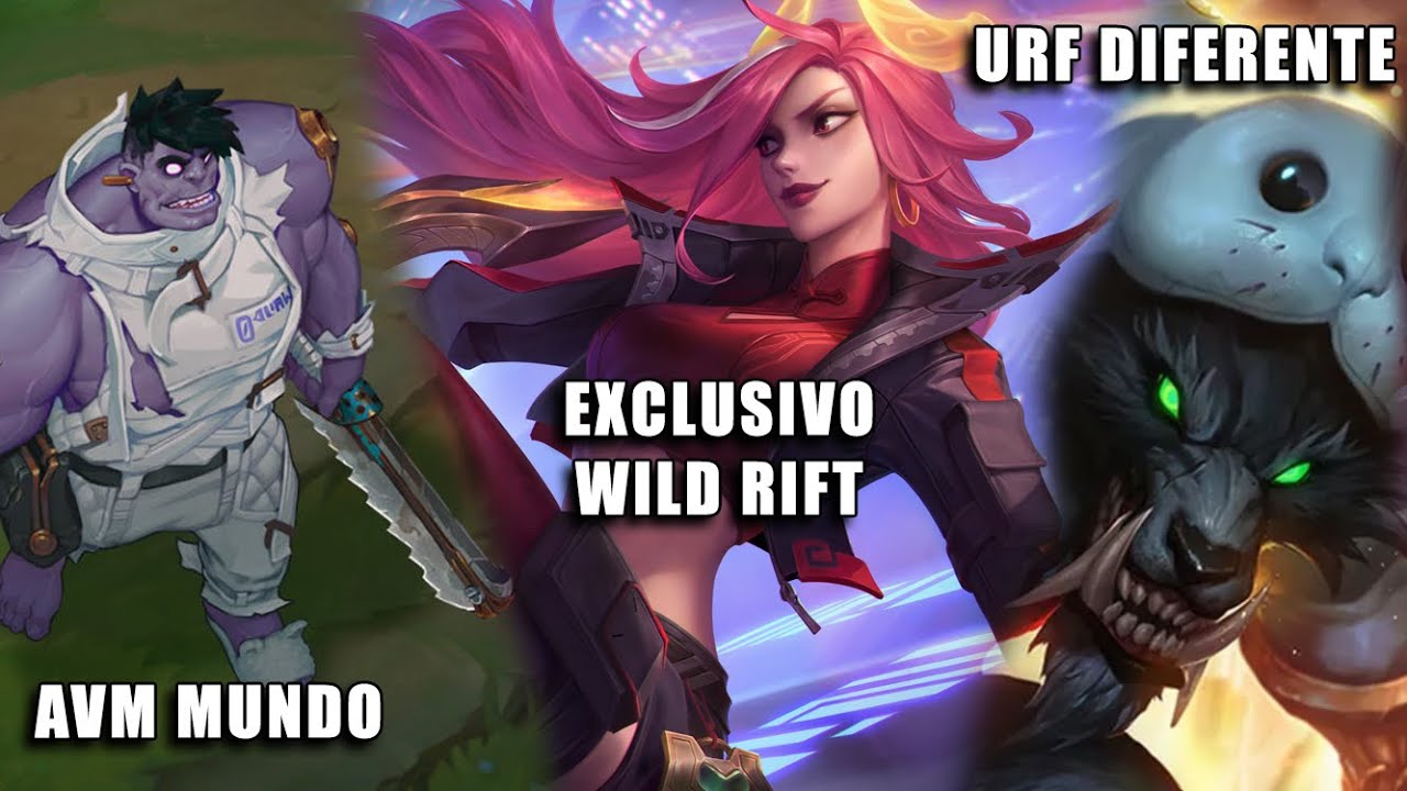 DR MUNDO, SKIN EXCLUSIVA WILD RIFT, MUDANÇAS URF - YouTube