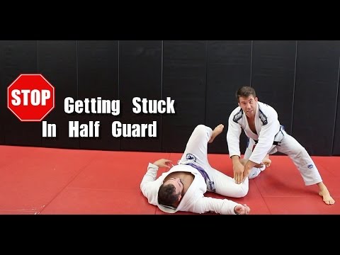 Stop Getting Stuck In Half Guard (Standing Guard Pass) - YouTube