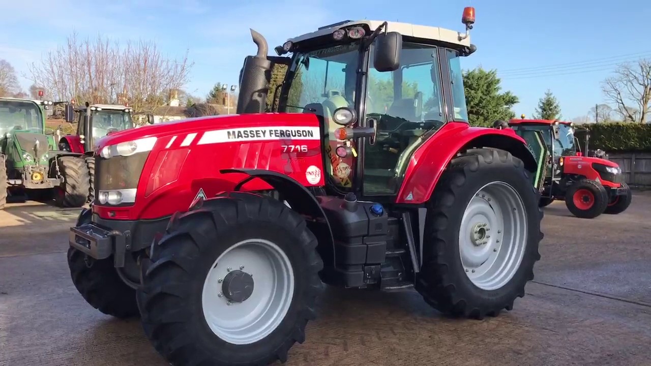 MASSEY FERGUSON 7716 (41047215) - YouTube
