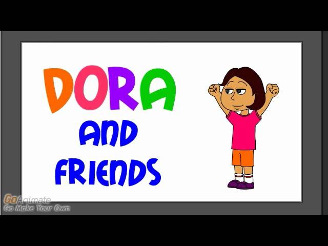 Dora Does Goanimate Youtube Dora Gets Blamed On The Bus And Gets