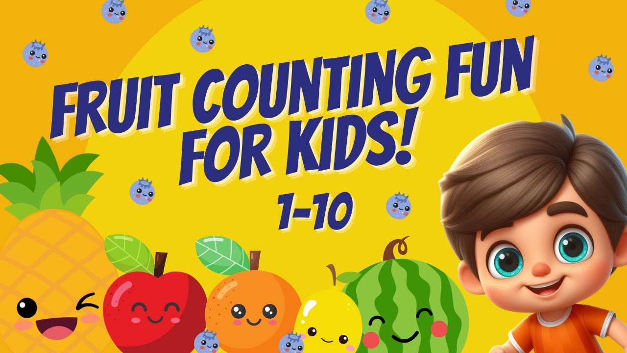 Learn to Count with Fruit for Kids! - YouTube