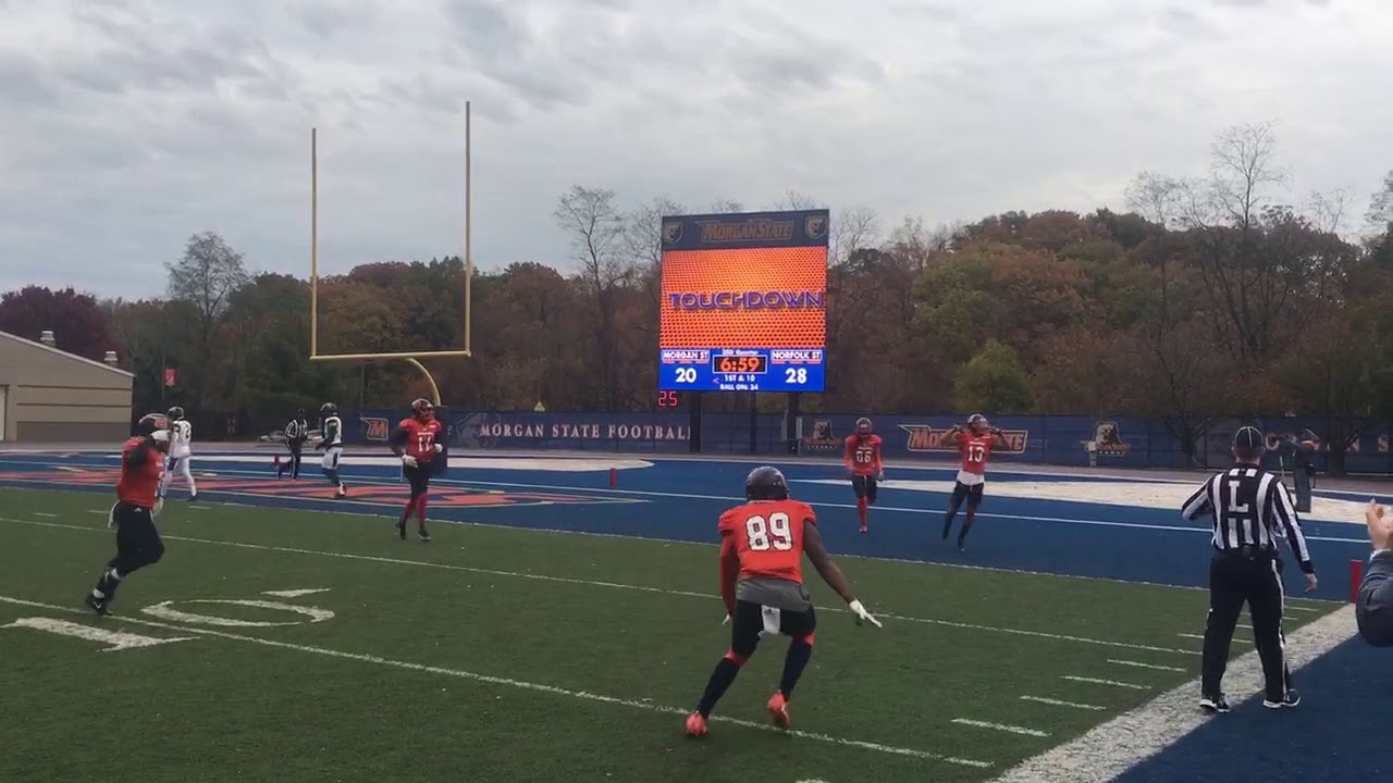 Manasseh Bailey Touchdown Catch - YouTube