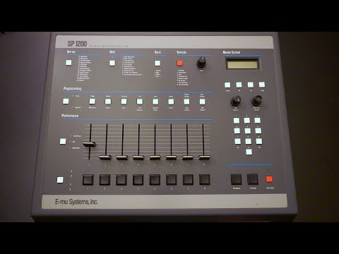 How to use the E-mu SP1200 Tutorial