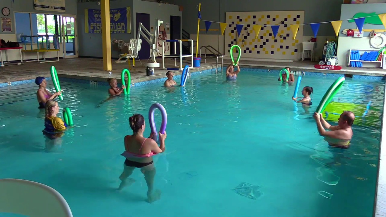 Aqua Yoga Class - Yoga in the water - Yoga with Yani - YouTube