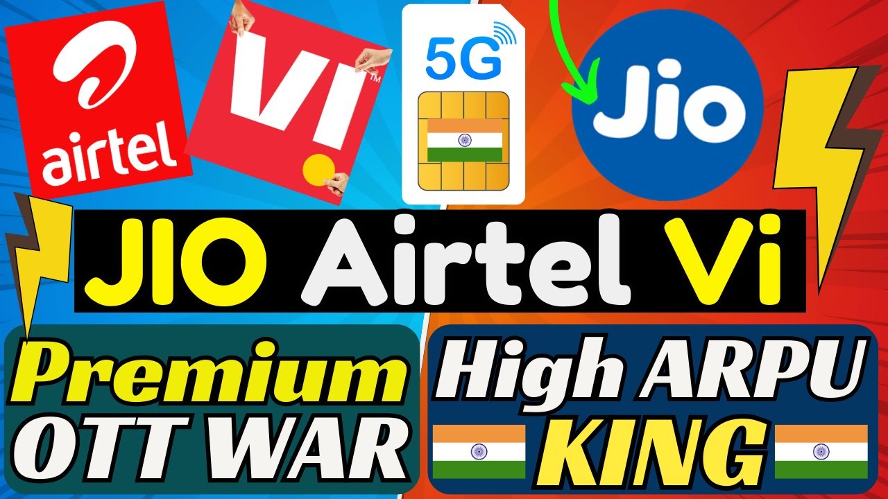 Jio Airtel Vi Premium OTT Plans | Jio Vs Airtel Vs Vi OTT Fight ...