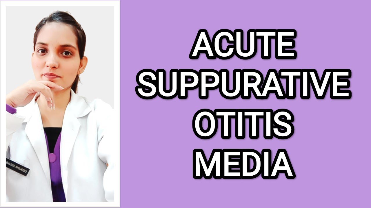 ||ACUTE SUPPURATIVE OTITIS MEDIA-SURGERY||EXPLAINED WITH HANDWRITTEN ...
