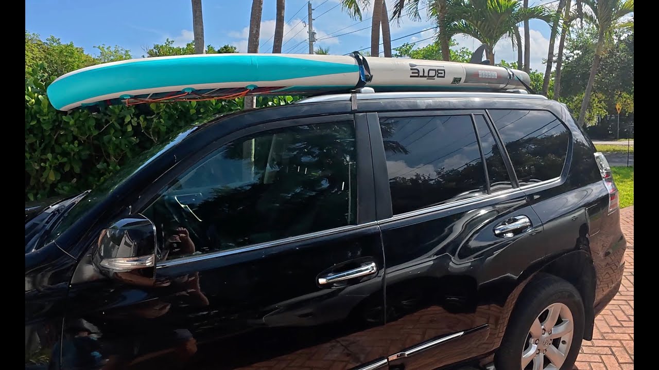 Install Roof Rack on Lexus GX460 | DIY Cross Bar Assembly - YouTube
