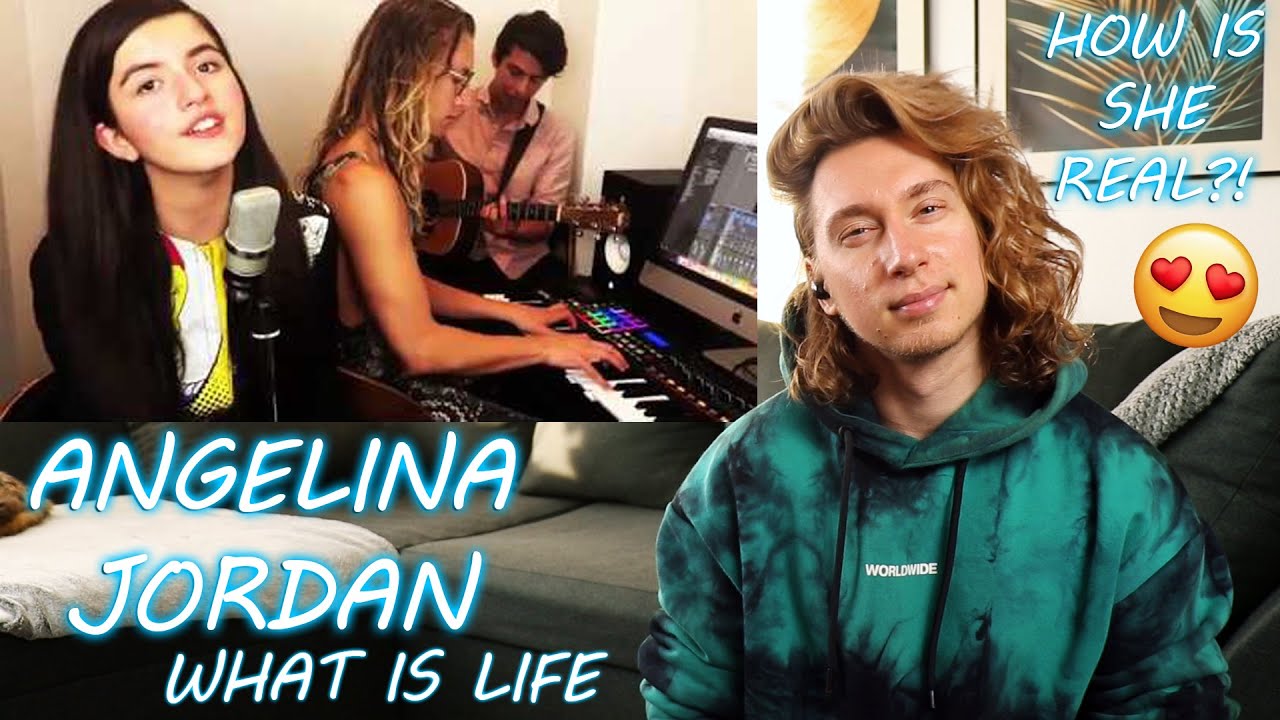 Angelina Jordan - What Is Life (Acoustic) | Singer Reaction! - YouTube
