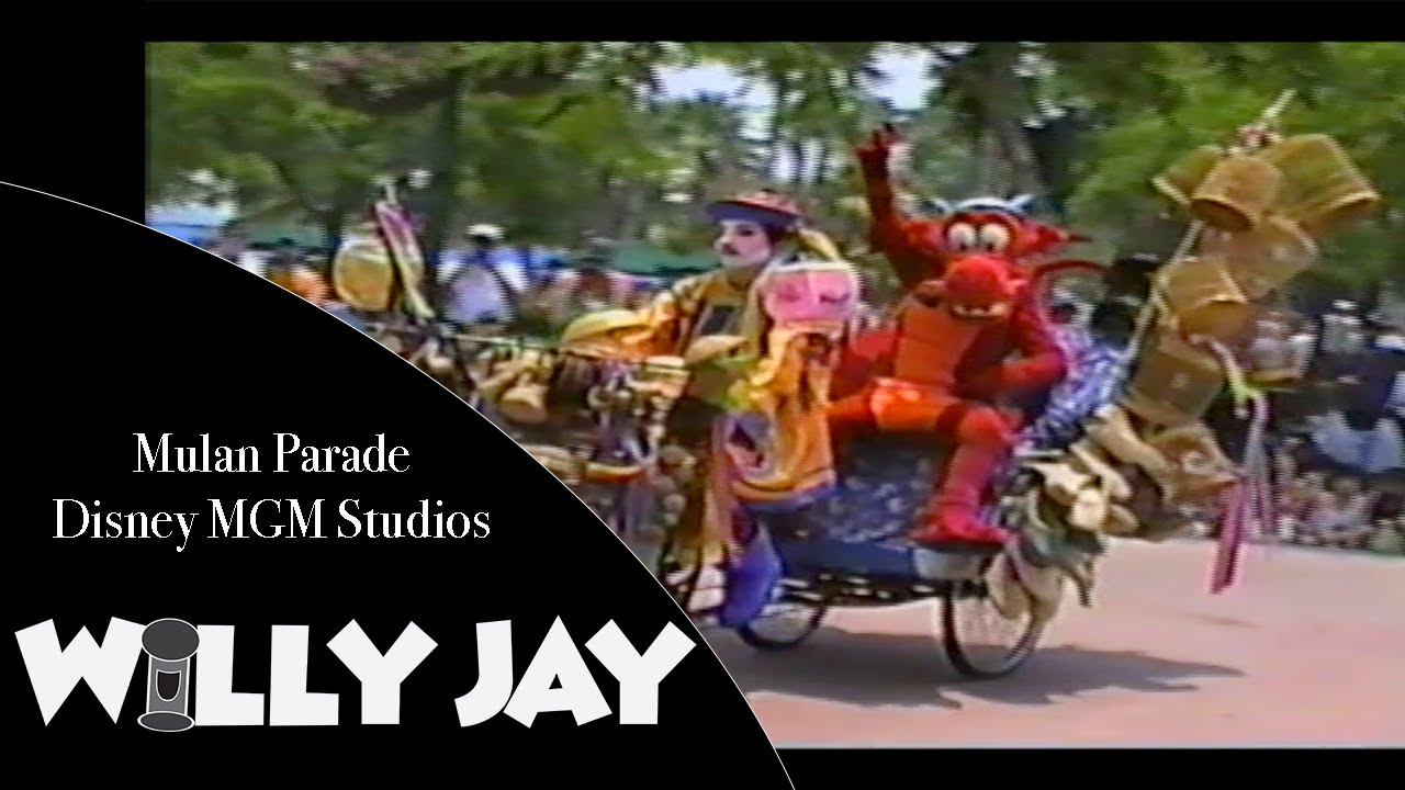 Mulan Parade | Disney MGM Studios | June 1998 - YouTube