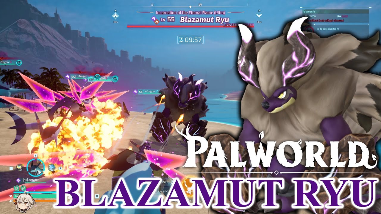 [ PALWORLD ] Blazamut Ryu I Catch U :) - New Update Patch - YouTube
