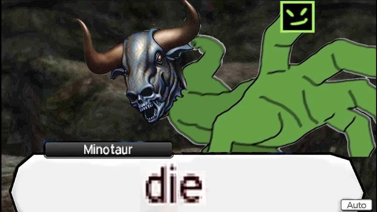 Shin Megami Tensei IV - Minotaur - Master difficulty - solo run - low ...