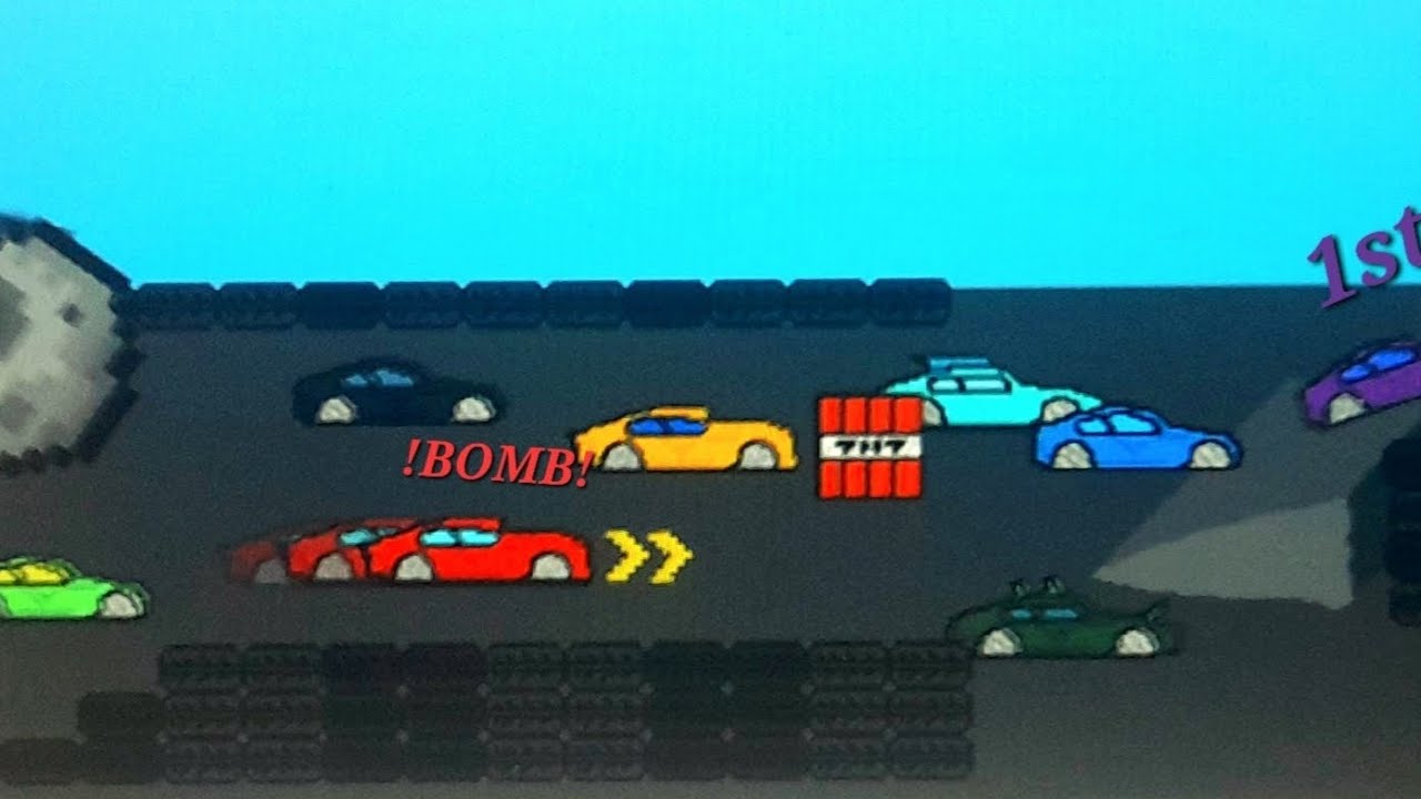 Car race 2d animation| Part 1 - YouTube