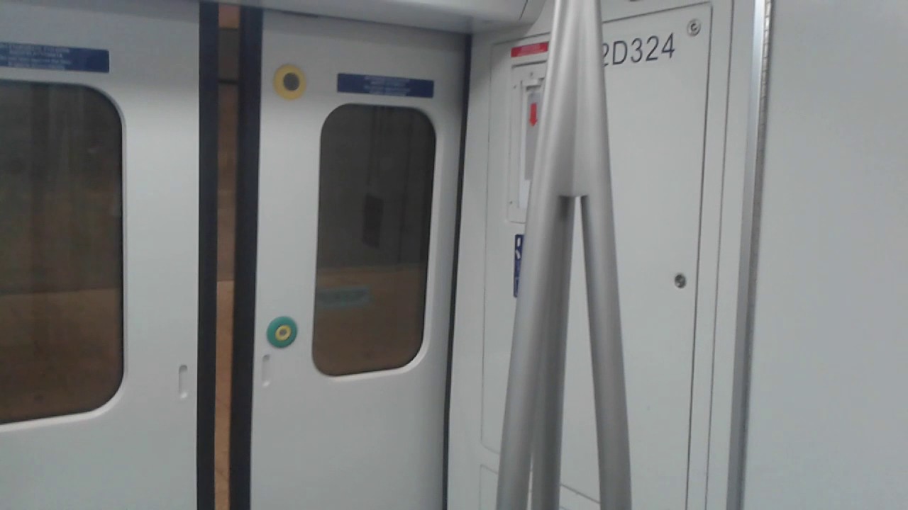 Athens metro a ride with Hyundai rotem in line 3 holargos to katexaki ...