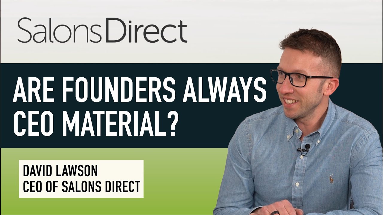 David Lawson: Why All Founders Aren't Cut-Out To Be CEO | The Summit ...