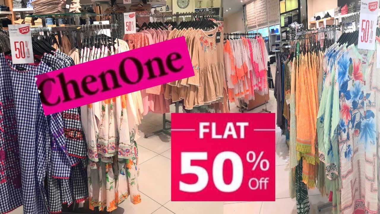 Chen One sale summer clearance sale . Chen One flat 50% off on entire ...