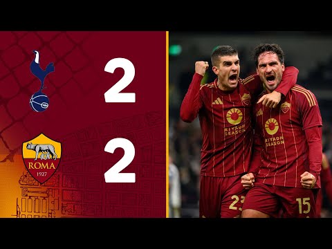 TOTTENHAM 2-2 ROMA | EUROPA LEAGUE HIGHLIGHTS 2024-25