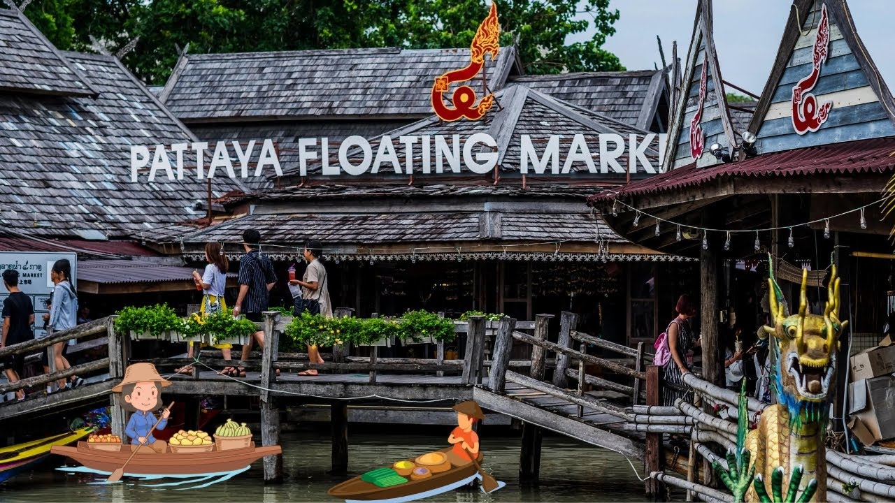 Pattaya Floating Market | Book Your Ticket Now Of Floating Market Pattaya - YouTube