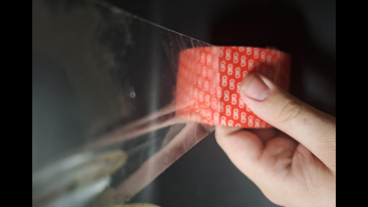 ASMR l Tape Sounds l No Talking l Putting Tape on the Camera Lens l ...
