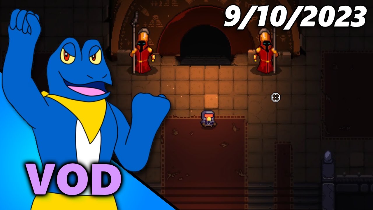 Enter the Gungeon // Croak Man VOD - YouTube