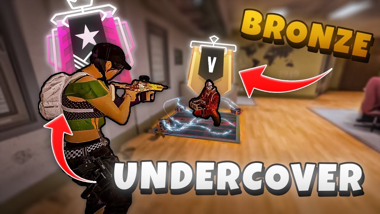 Going Undercover In BRONZE Lobbies... Rainbow Six Siege - YouTube