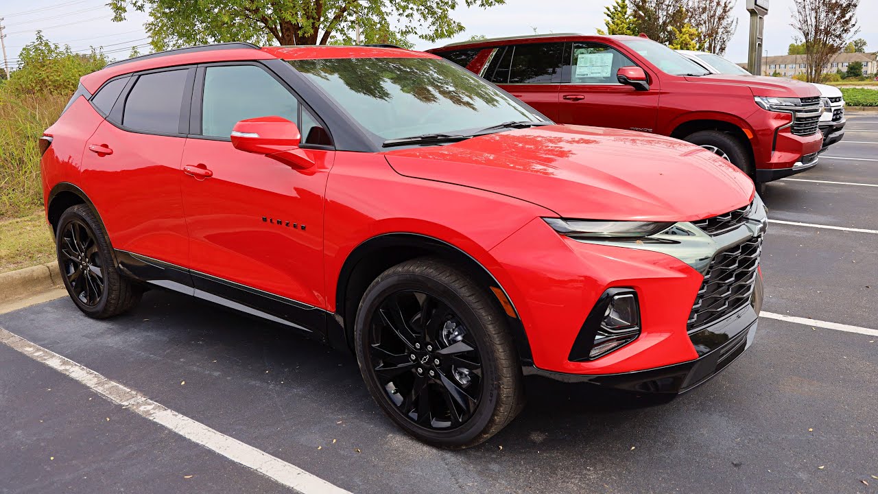 2021 Chevy Blazer RS Review YouTube