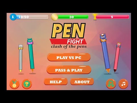 Pen Fight - Android Game Review - YouTube