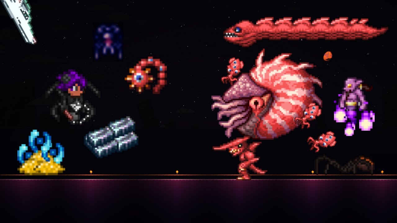 Terraria Flail Only Challenge Part 7 - YouTube