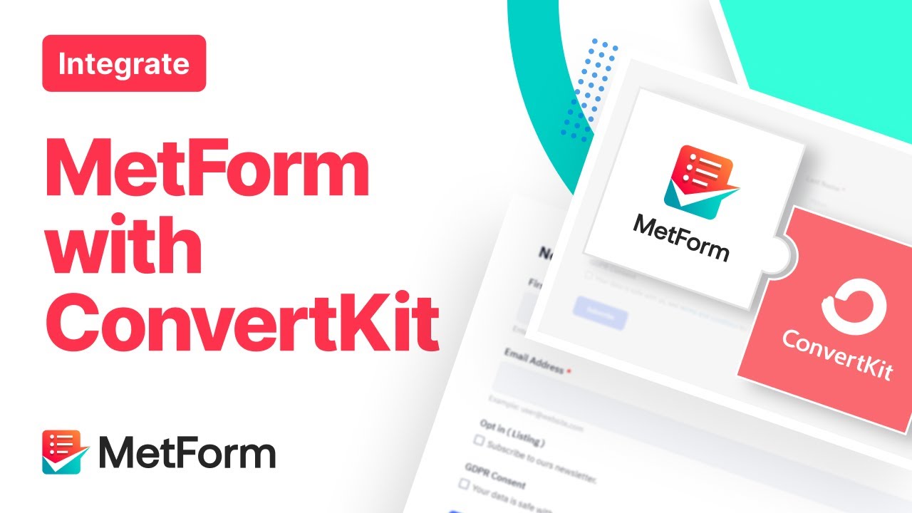 How to Integrate ConvertKit with MetForm - YouTube