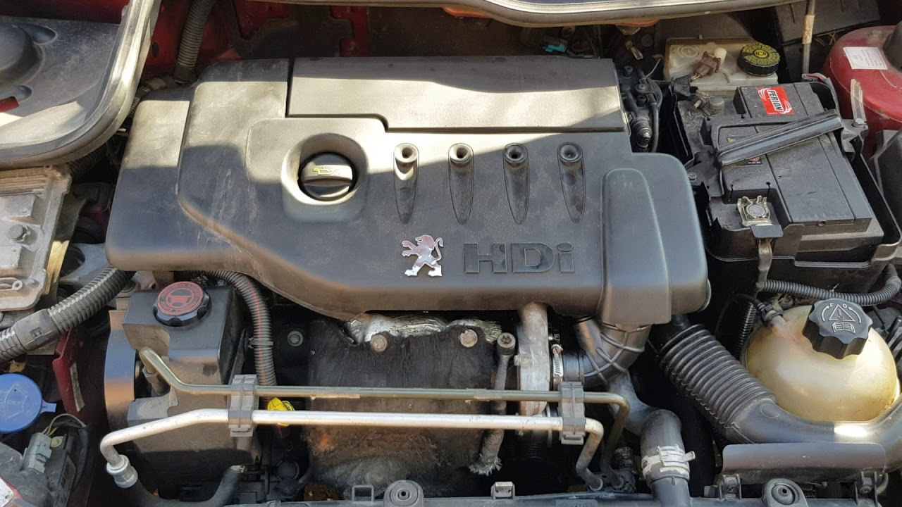 Peugeot 1.4 hdi engine vibrations - YouTube