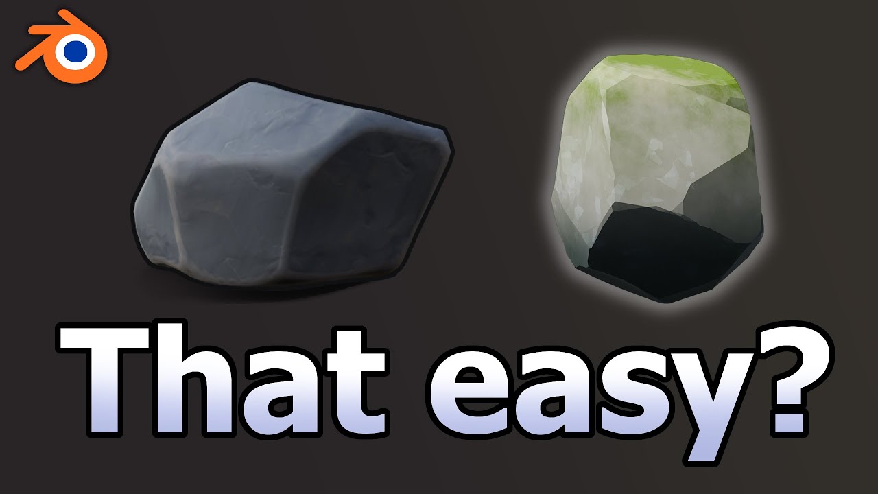 Sculpt Anime rock In 3 minutes - YouTube