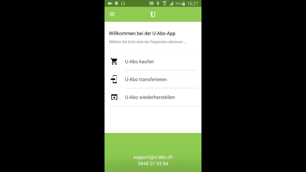 U-Abo-App-Tutorial 4: U-Abo wiederherstellen - YouTube