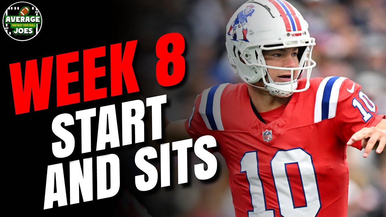 🔥 Fantasy Football Week 8: Start, Sit & Sleeper Picks! 💣 Must-Start QBs ...