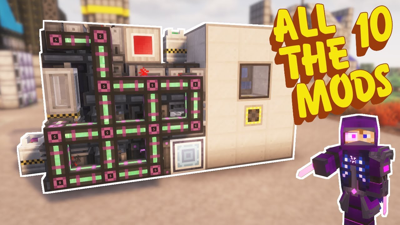 ATM10 SMP - Ep 48 - Fission Reactor! Fissle Fuel SFM! - YouTube