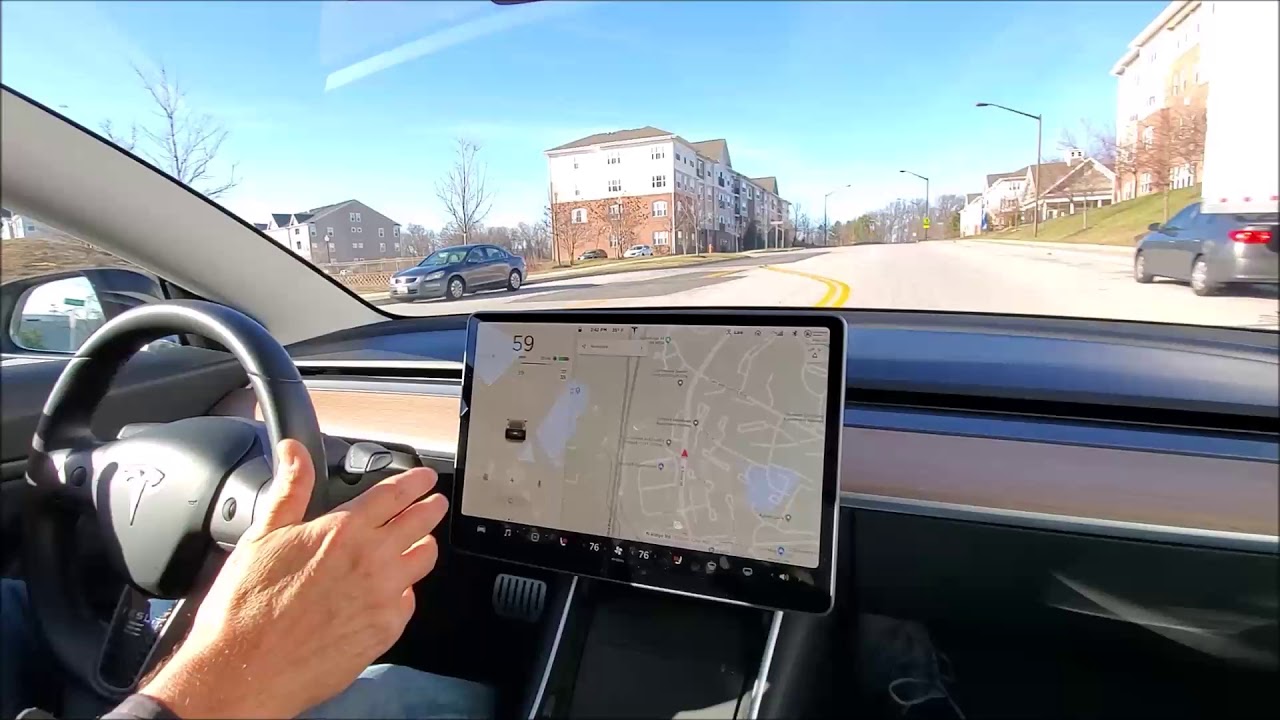 My first time in a Tesla - YouTube