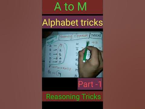 Alphabet number remembering tricks।ABCD केनम्बर याद करने कीट्रिक ...