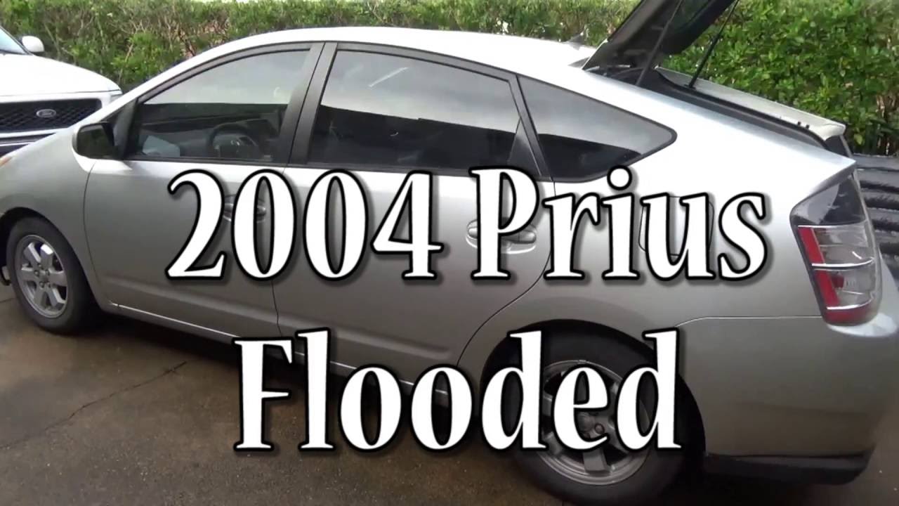 2004 Prius Flooded in Houston TX - YouTube