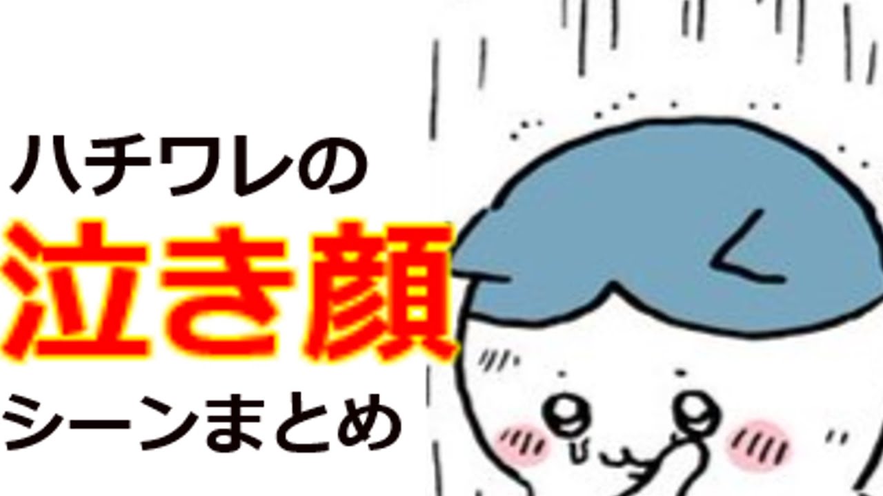 【ちいかわ解説】泣いちゃった!ハチワレの泣き顔シーンまとめ‼︎抱きしめたくなる可愛さ!【最強】 Youtube