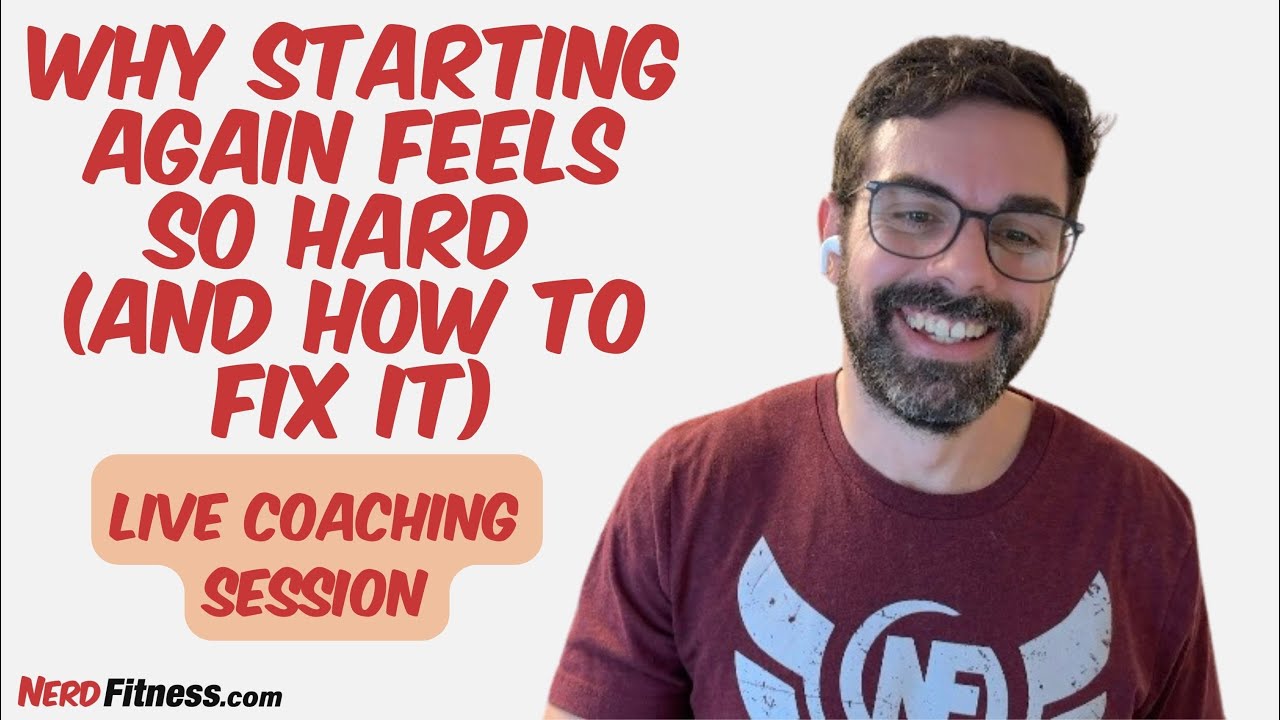 Why Starting Again Feels So Hard (and how to fix it) - YouTube